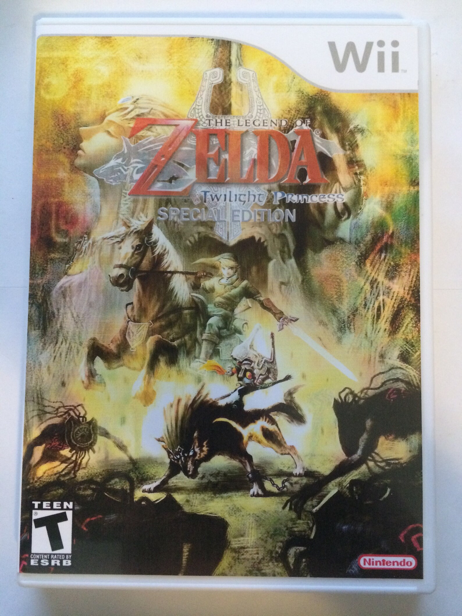 The Legend of Zelda Twilight Princess Nintendo Wii Replacment Case No ...