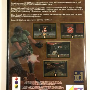 Doom Panasonic 3DO Replacement Case No Game - Etsy