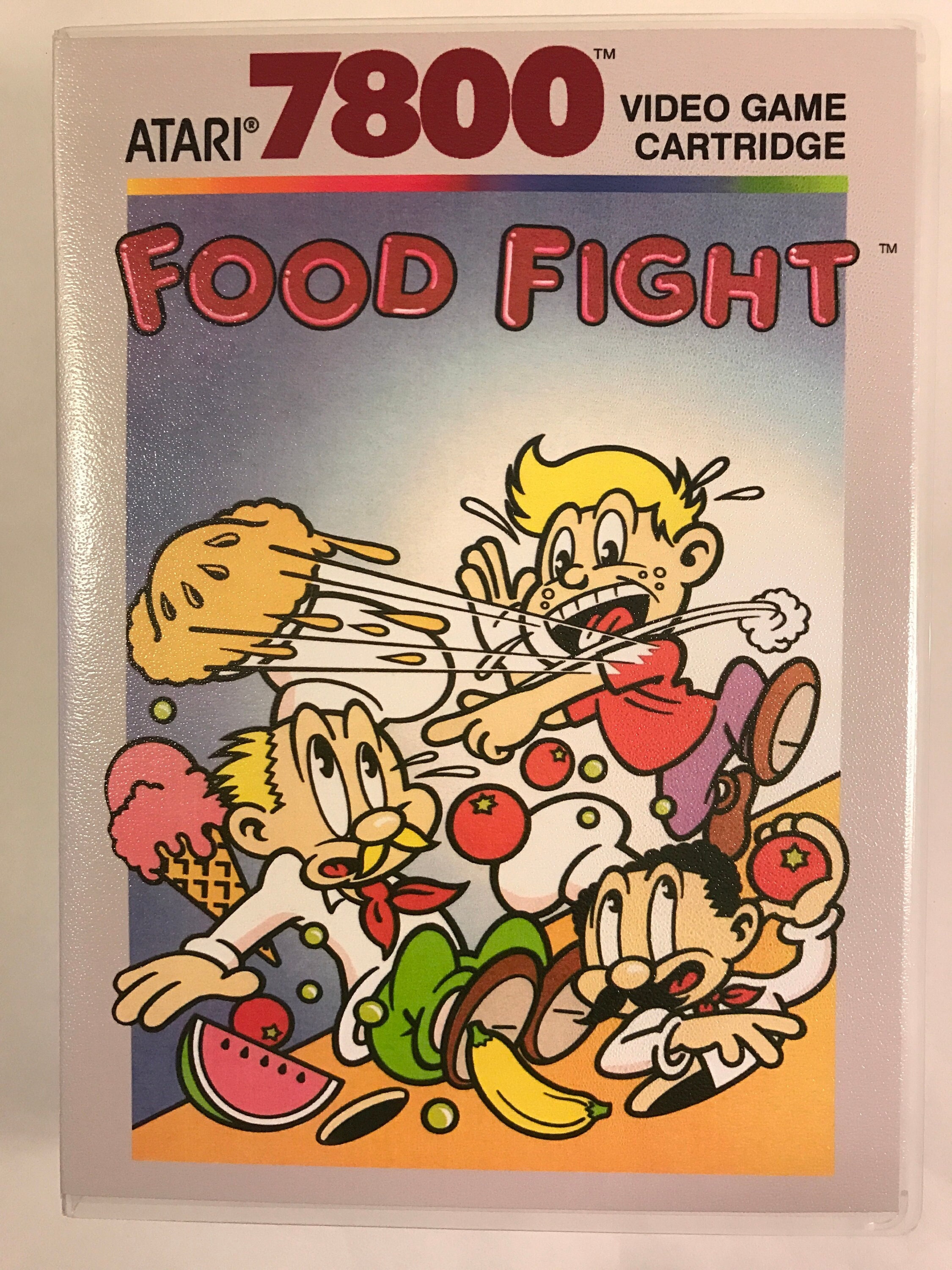Food Fight Atari 7800 Replacement Case No Game - Etsy