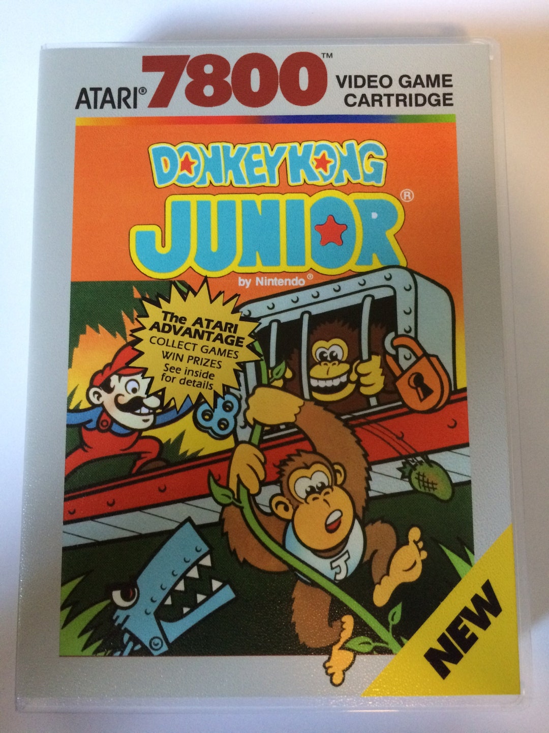 Donkey Kong Junior - Atari 7800 - Replacement Case - No Game - Etsy