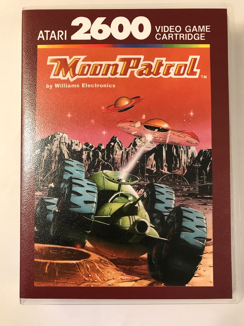 Moon Patrol Atari 2600 Replacement Case No Game - Etsy