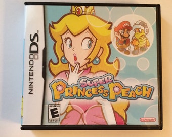Super Princess Peach Nintendo DS tested & Authentic - Etsy