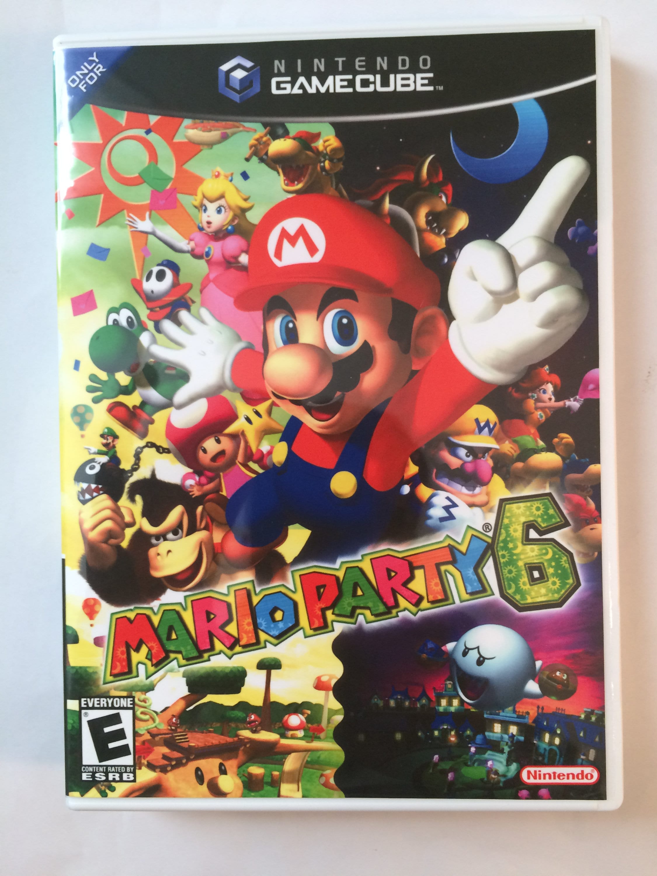 Mario Party 6 Gamecube Replacement Case No Game Etsy