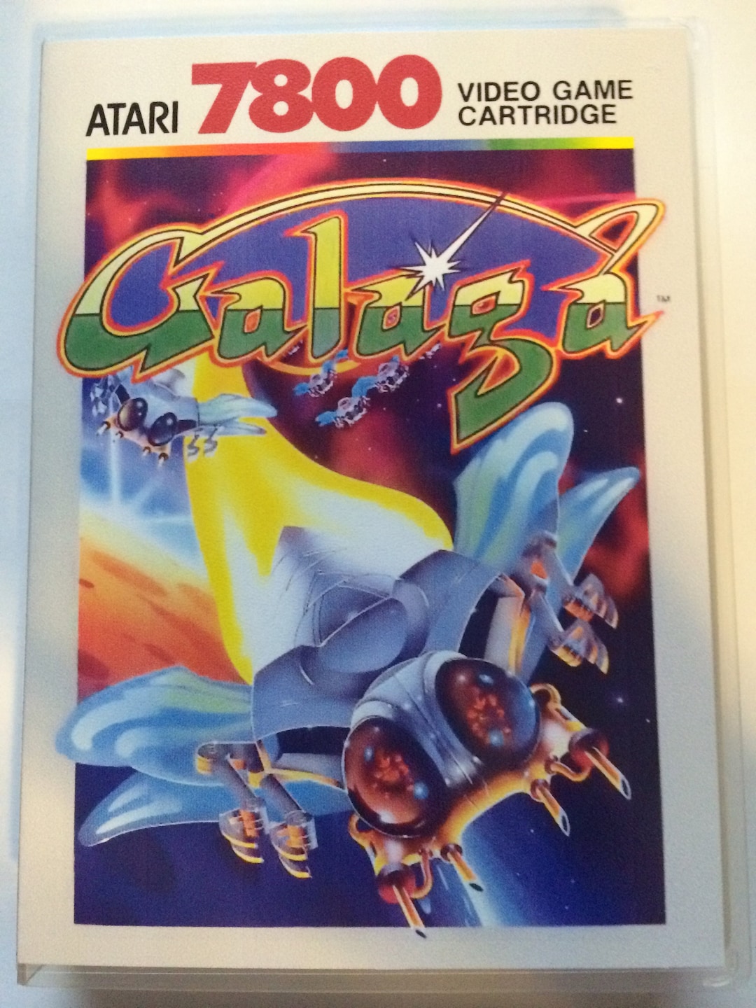 Galaga Atari 7800 Replacement Case No Game - Etsy
