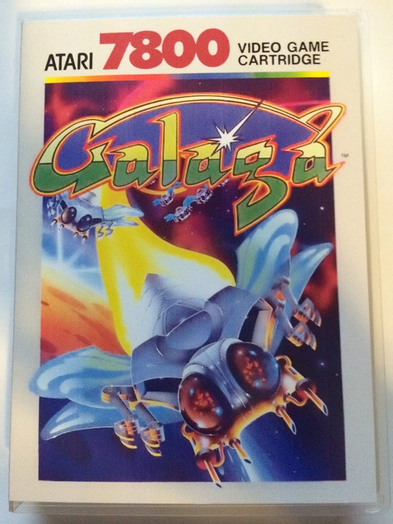 Galaga Atari 7800 Replacement Case No Game - Etsy