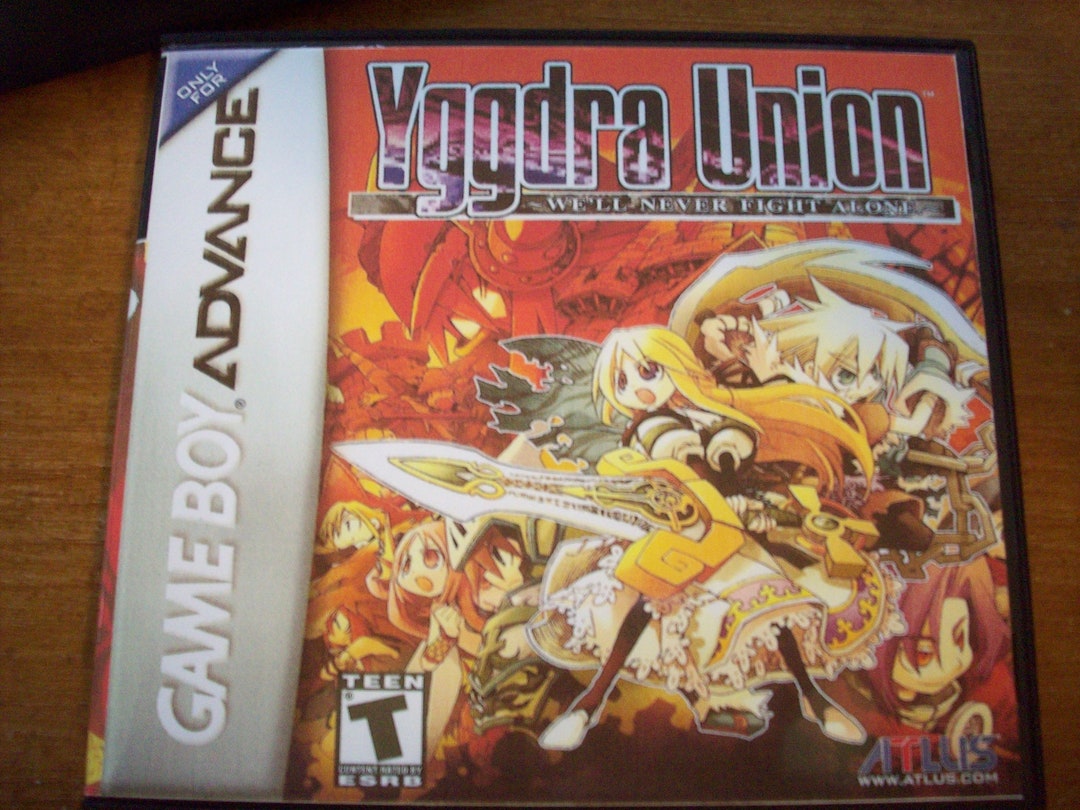 Yggdra Union We'll Never Fight Alone - Gameboy Advance - Replacement ...