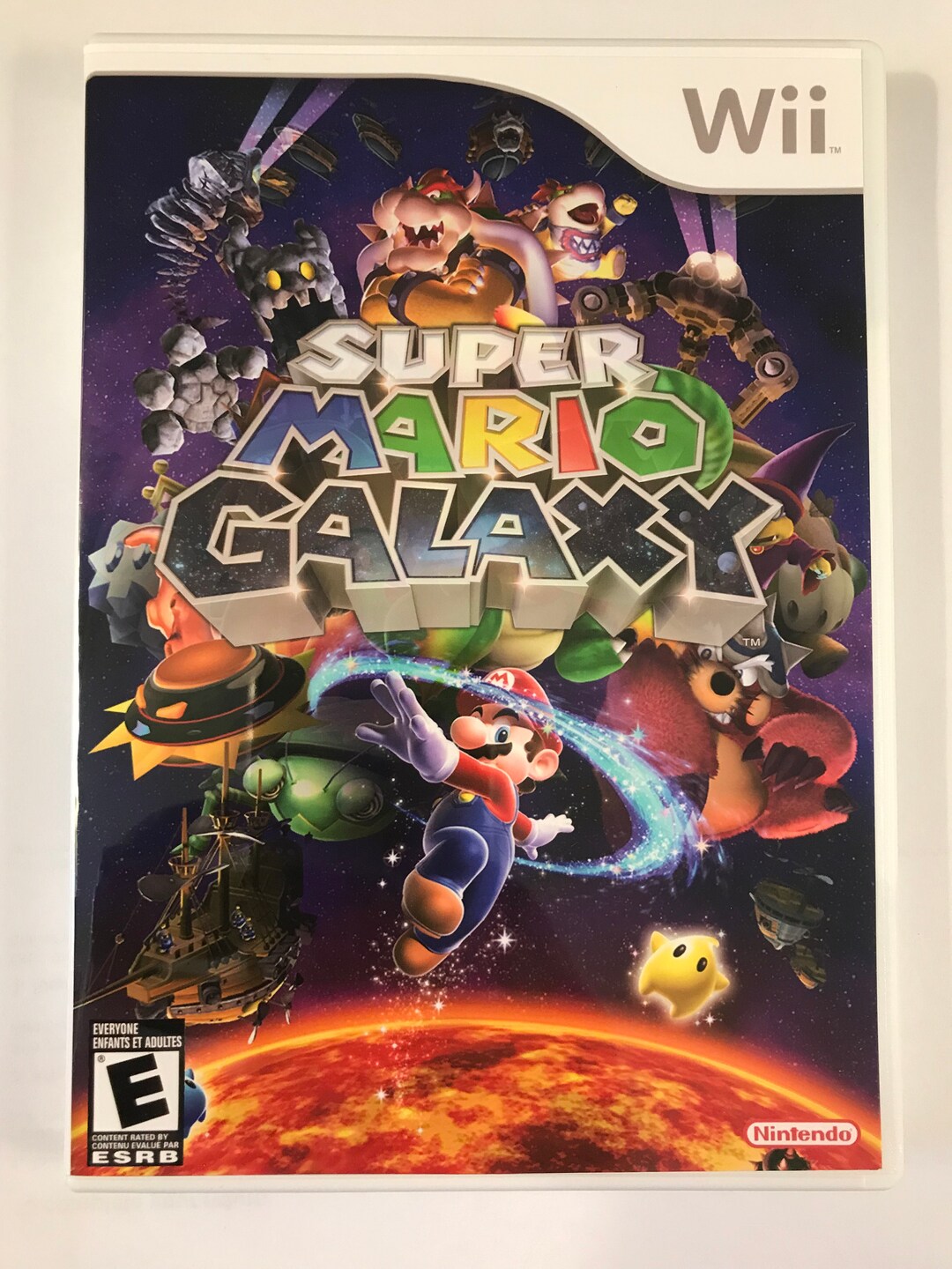 Super Mario Galaxy Nintendo Wii Replacement Case No Game - Etsy Sweden