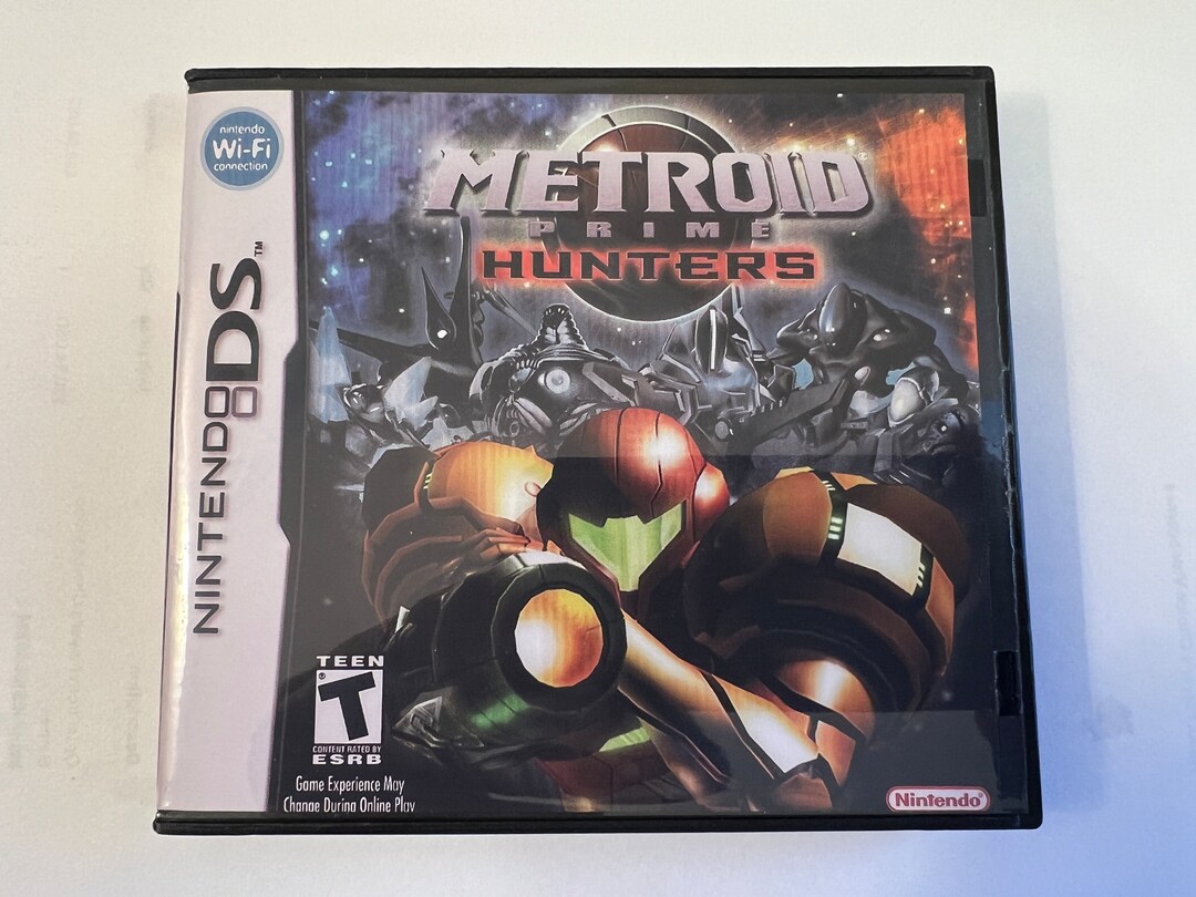 Metroid Prime Hunters - Nintendo DS - Replacement Case - No Game - Etsy