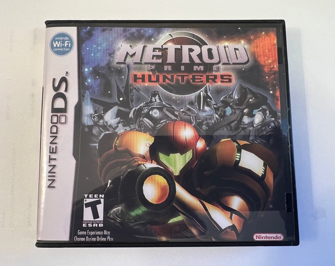 Metroid Prime Hunters - Nintendo DS - Replacement Case - No Game - Etsy