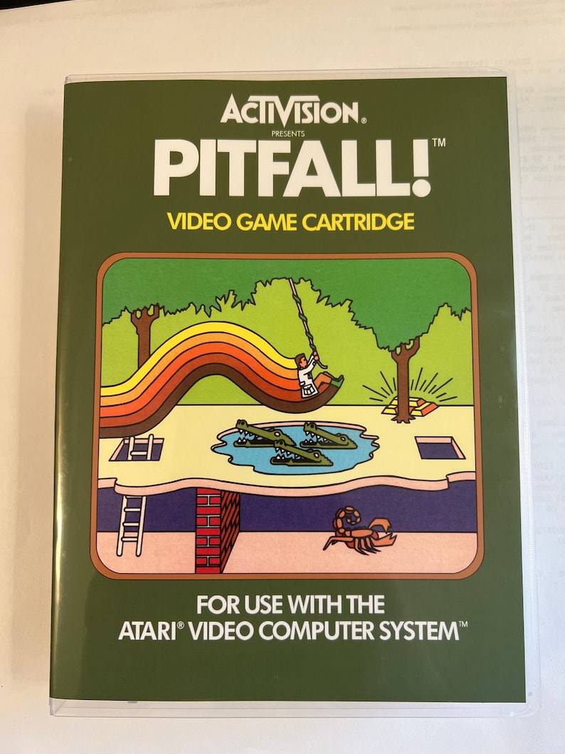 Pitfall Atari 2600 Replacement Case No Game - Etsy