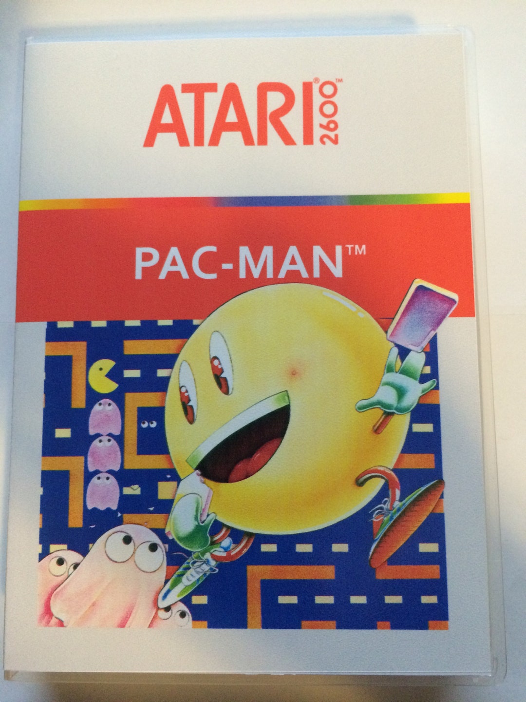 Pac-man - Atari 2600 - Replacement Case - No Game - Etsy