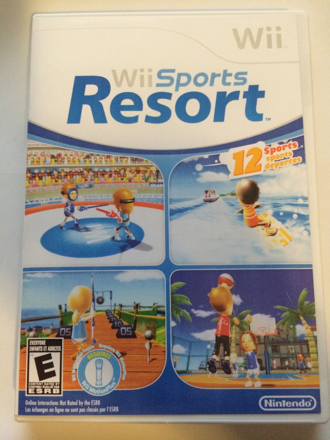 Wii Sports Resort Nintendo Wii Replacement Case No Game - Etsy