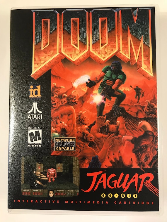 Doom Atari Jaguar Replacement Case No Game - Etsy