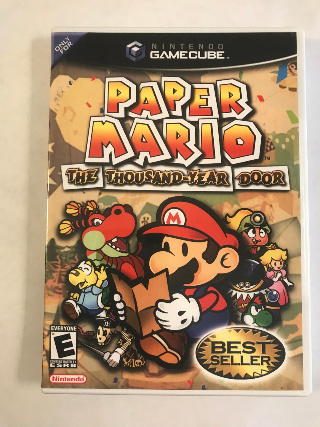 Paper Mario Gamecube Replacement Case No Game - Etsy