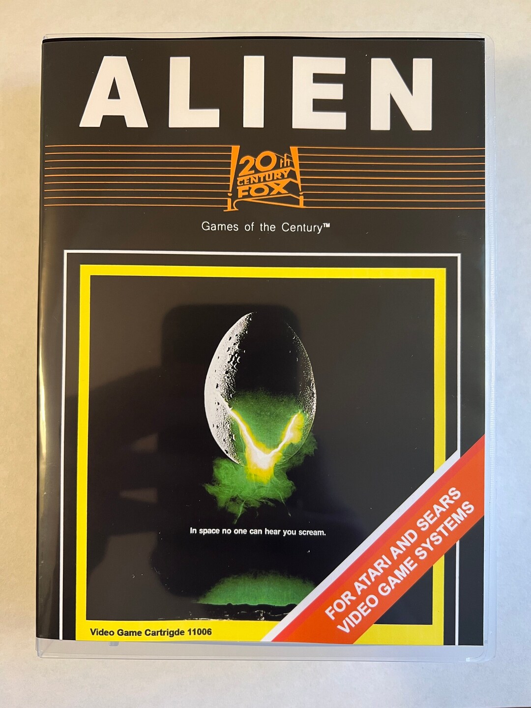 Alien Atari 2600 Replacement Case No Game - Etsy