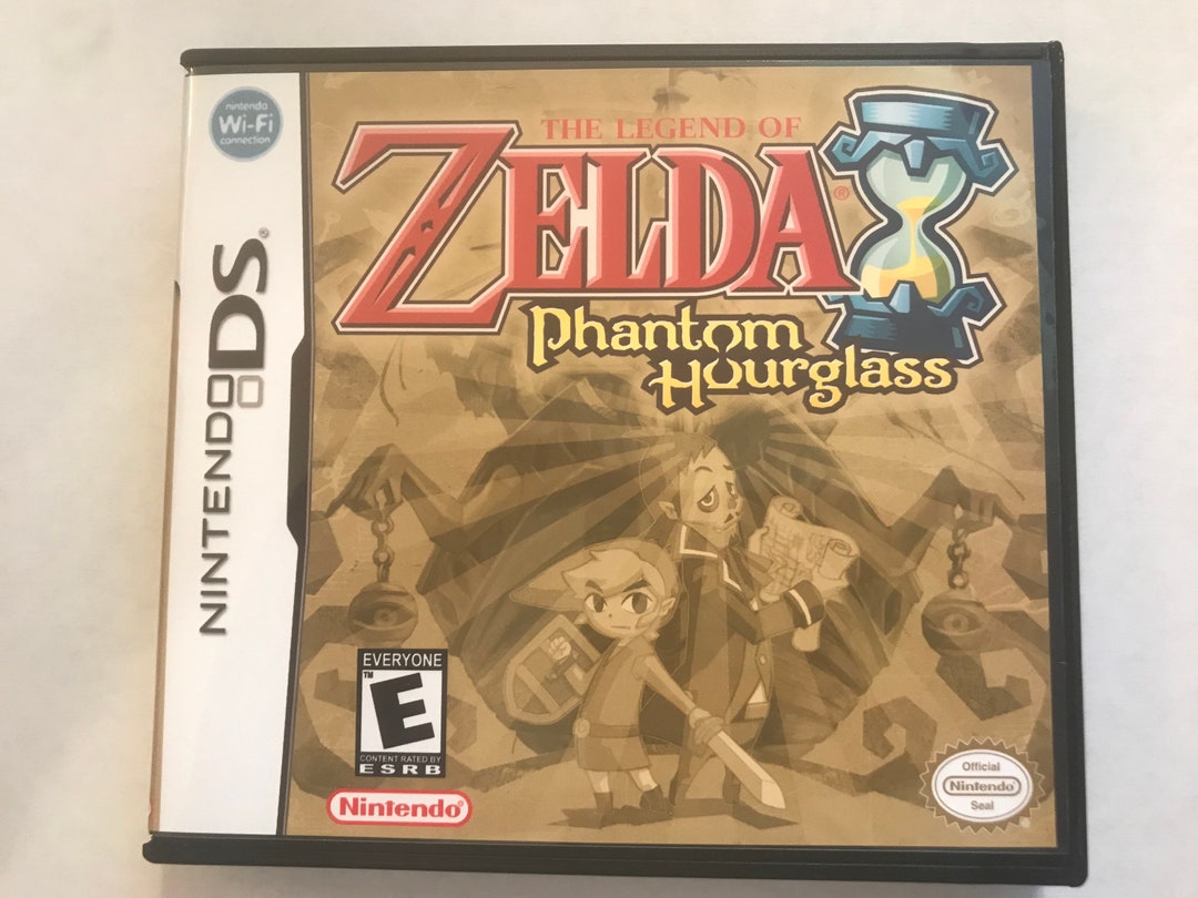 Legend of Zelda Phantom Hourglass Nintendo DS Replacement Case No Game Etsy