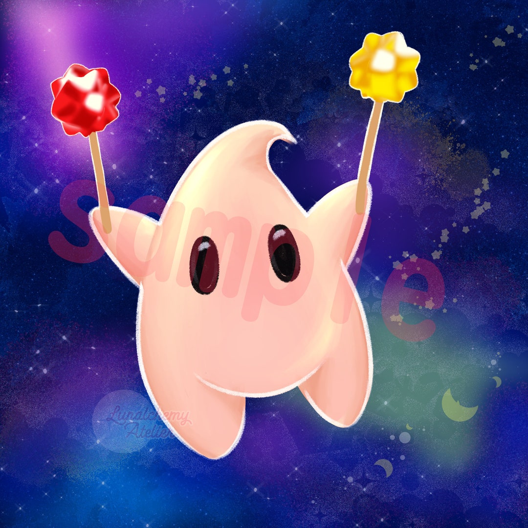 Space Candy Luma Gaming Art Print - Etsy