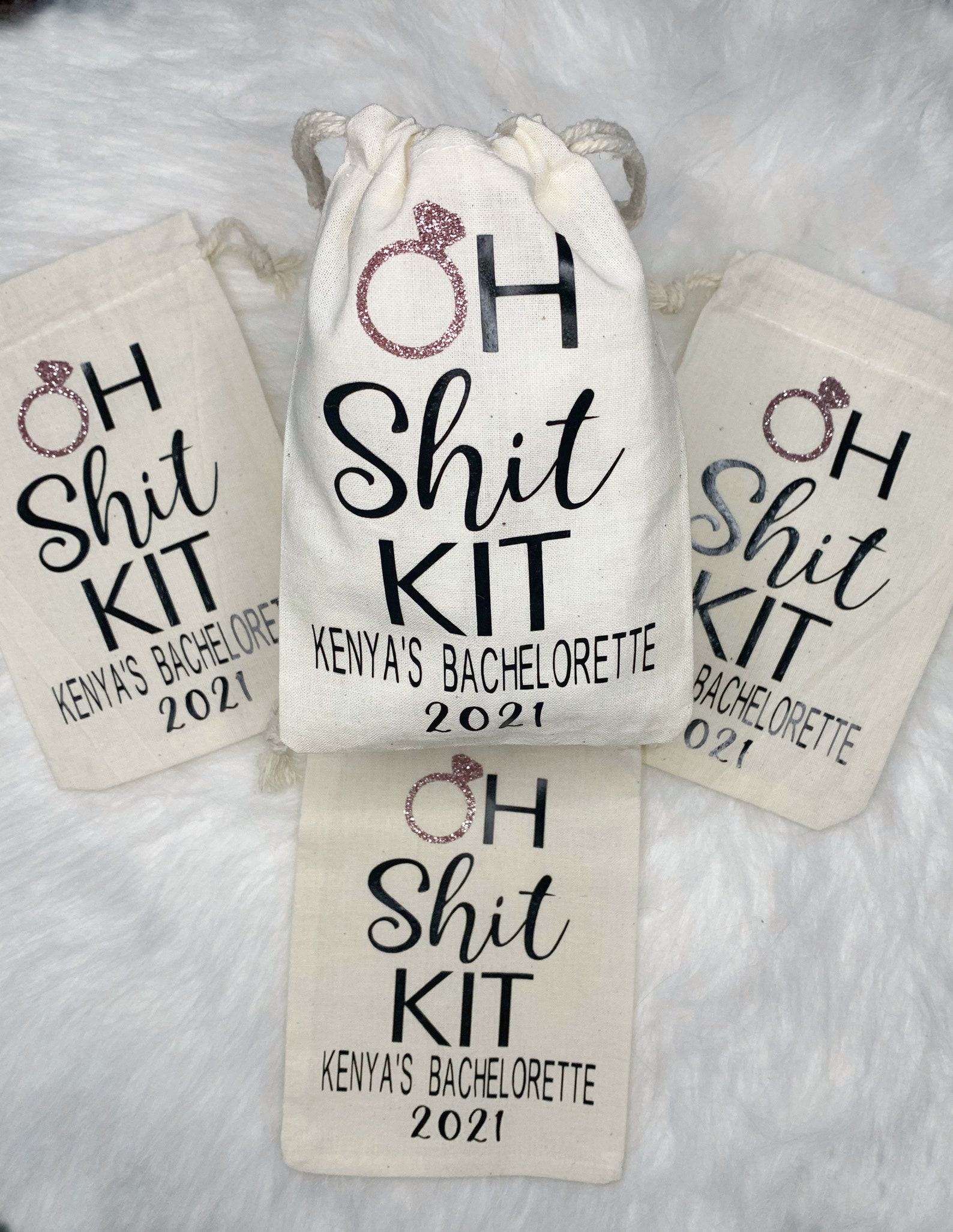 Oh Shit Kit Bags Personalized Oh Shit Kits Party Favors | Etsy