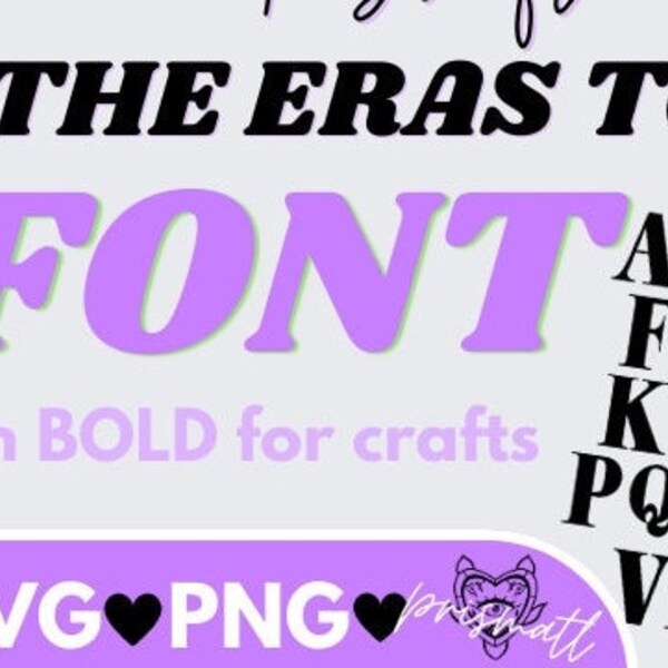 The Eras Tour Font Svg - Etsy Australia