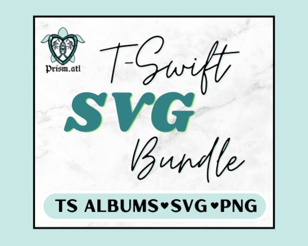 T-swizz SVG Bundle PNG | Album Artwork T.V. | Digital Download - Etsy