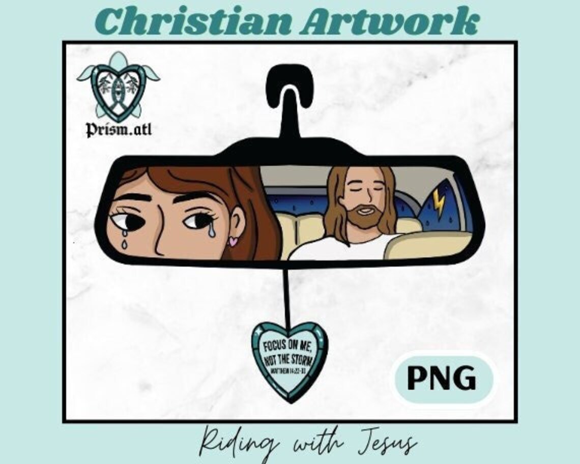 Jesus Artwork PNG, Ride With Jesus, Jesus Christ PNG, Christian Artwork ...