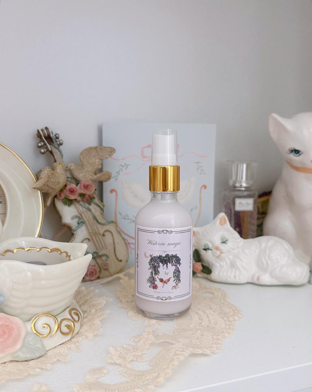 Wisteria Magic Milk Body and Hair Perfume, Wisteria Perfume, Floral ...