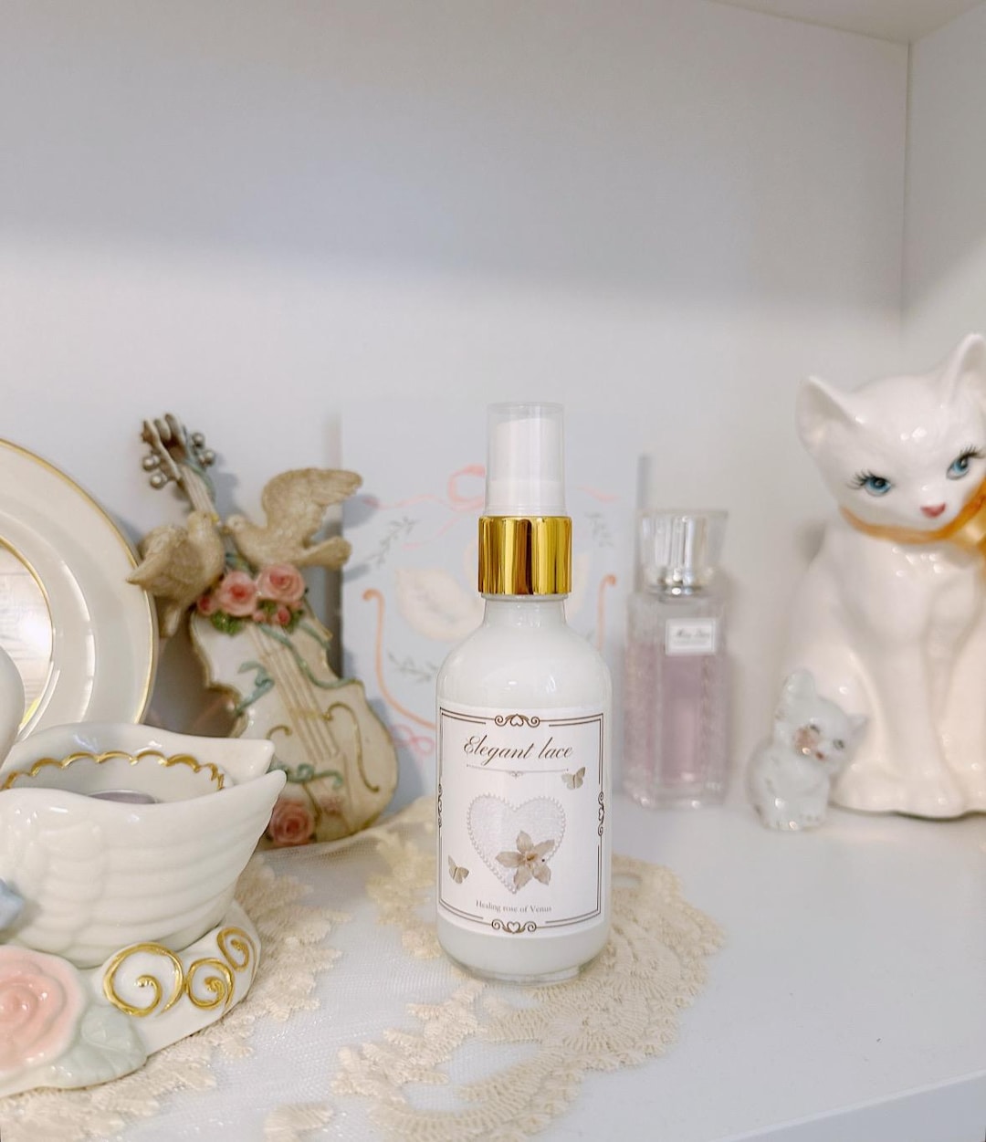 Elegant Lace Milk Body and Hair Perfume, Vanilla Perfume, Warm Sugar ...