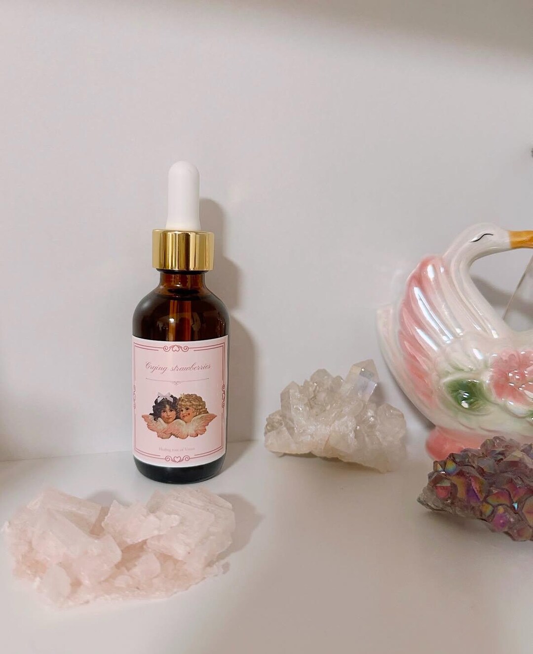 Organic Crying Strawberries Body Oil, Cry Baby Milk Perfume, Strawberry ...