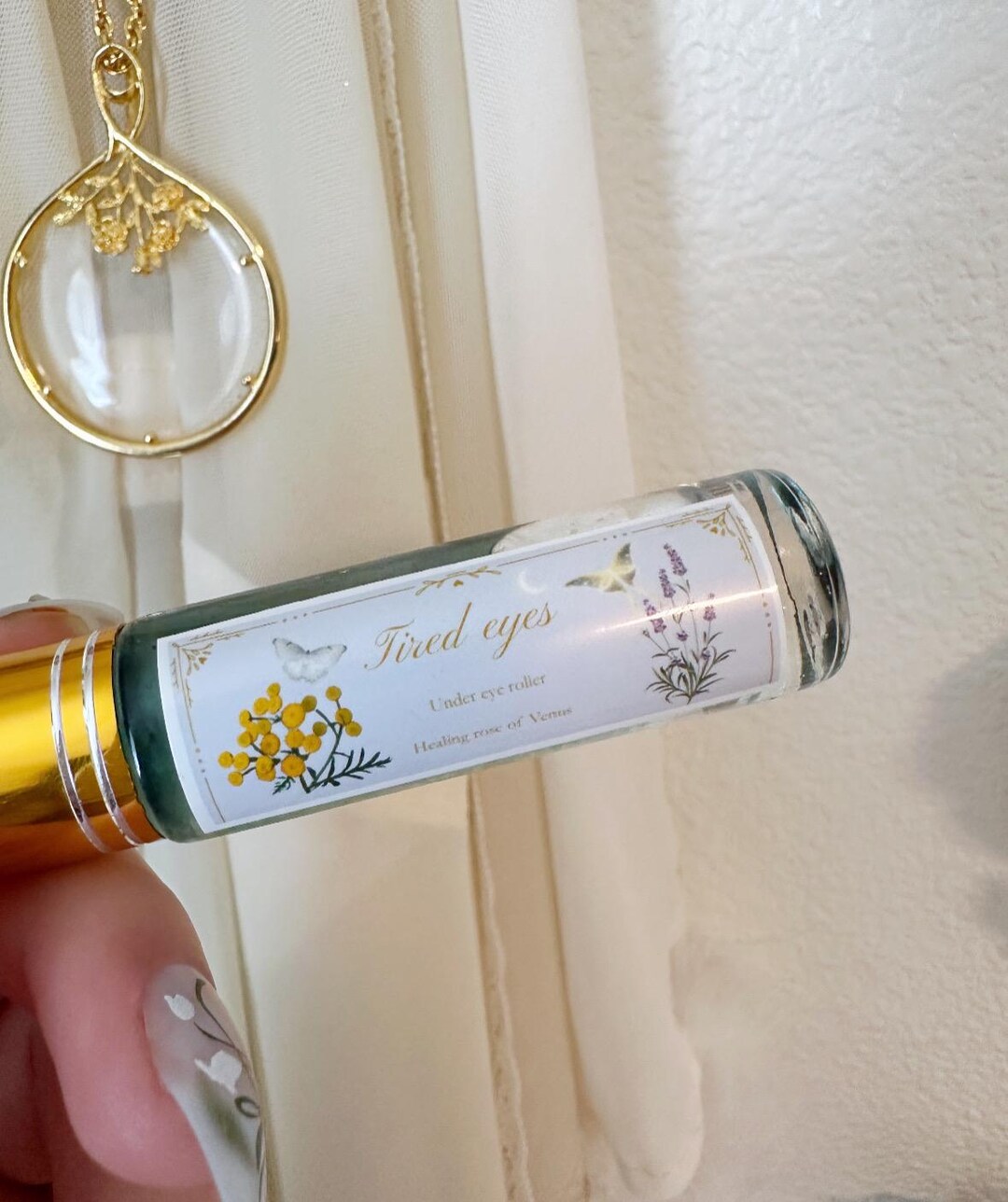 Under Eye Oil Roller, Blue Tansy Skincare, Blue Tansy Oil Roller, Blue ...