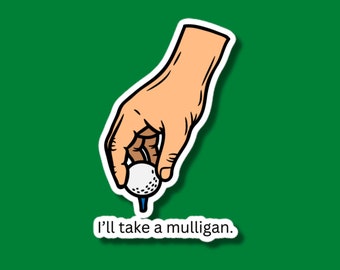 Funny Golf Sticker - Etsy