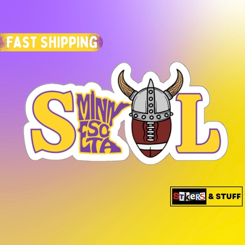Skol Vikings - Etsy