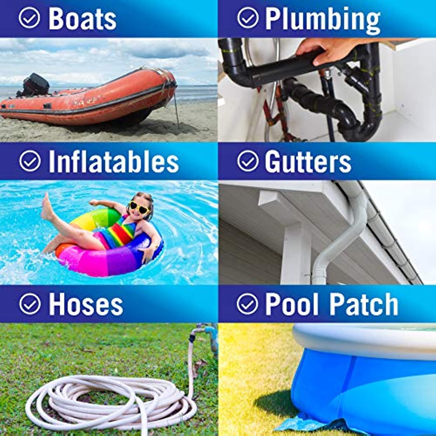 White Waterproof Tape for Leaks Thick Heavy Duty Water Proof Tape ...