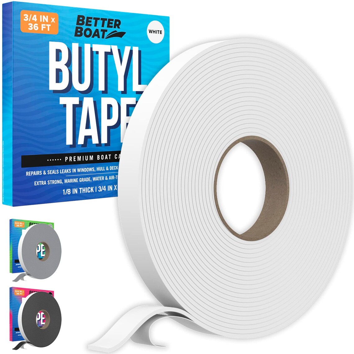 Butyl Tape RV and Marine Boat Windows and Sealing Butyl Tape White ...