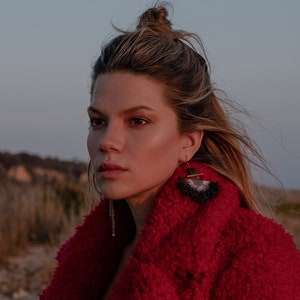 Faux Fur Coat Red Teddy - Etsy