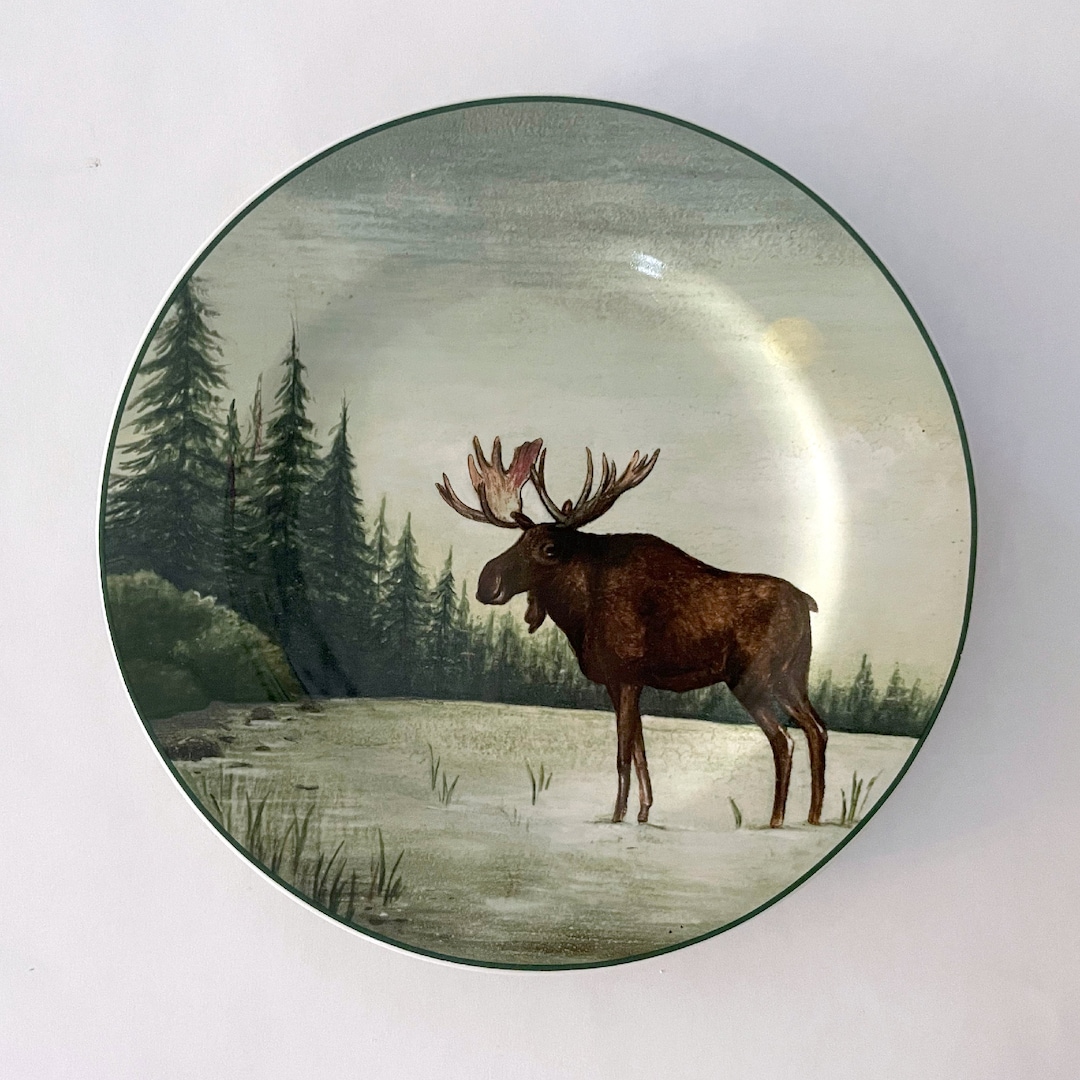 David Carter Brown, the Sakura Table, Stoneware, Northwoods, Set of 2 ...