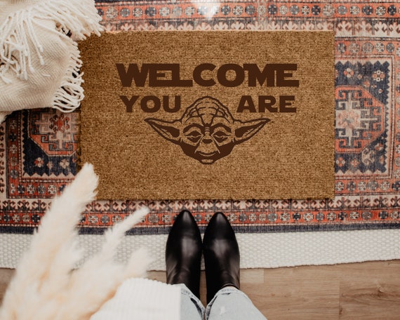 Welcome You Are Doormat Star Wars Doormat Star Wars Gift - Etsy