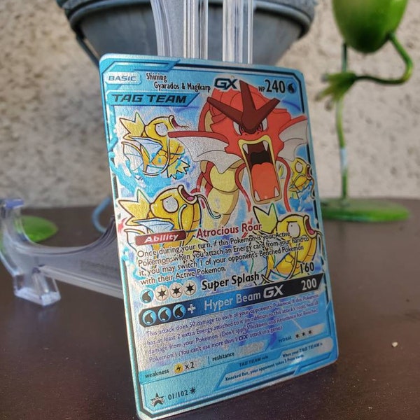Holo Gyarados Card - Etsy