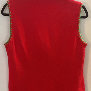 Vintage Michael Simon Cotton Sweater Vest: Vibrant Panama Mola Art - Etsy