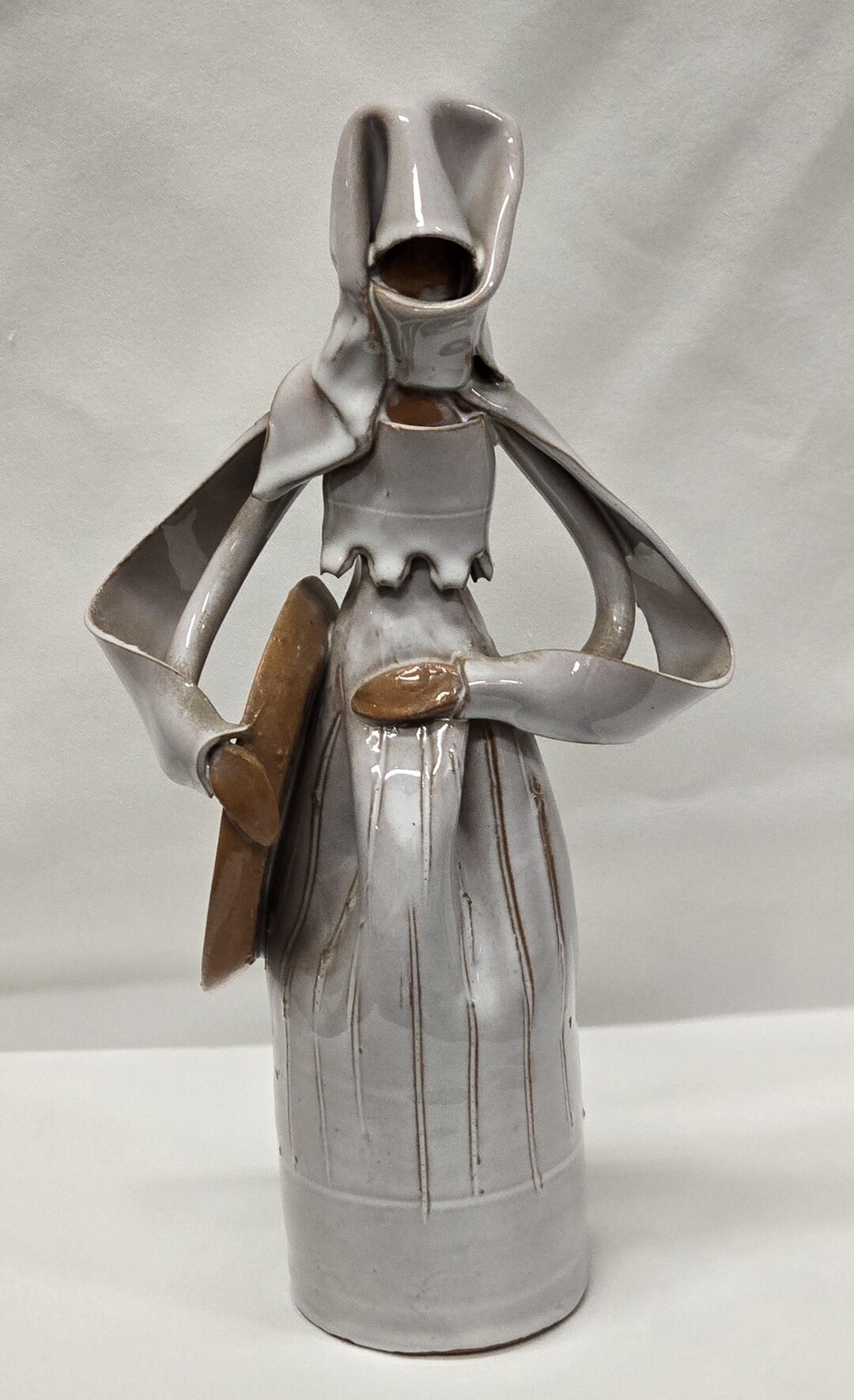 Vintage EP Emilia Polomba Sardinian Sculpture Figure Woman Carrying ...