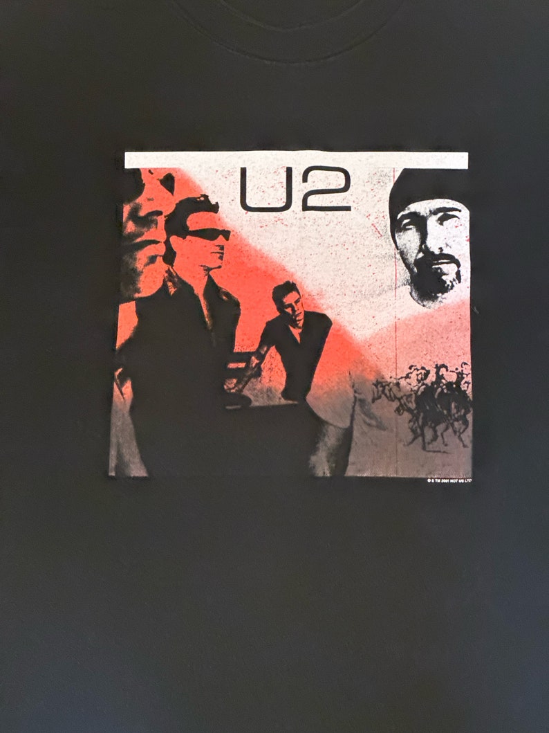 Vintage U2 Concert T-shirt 2001 the Goal is Elevation - Etsy