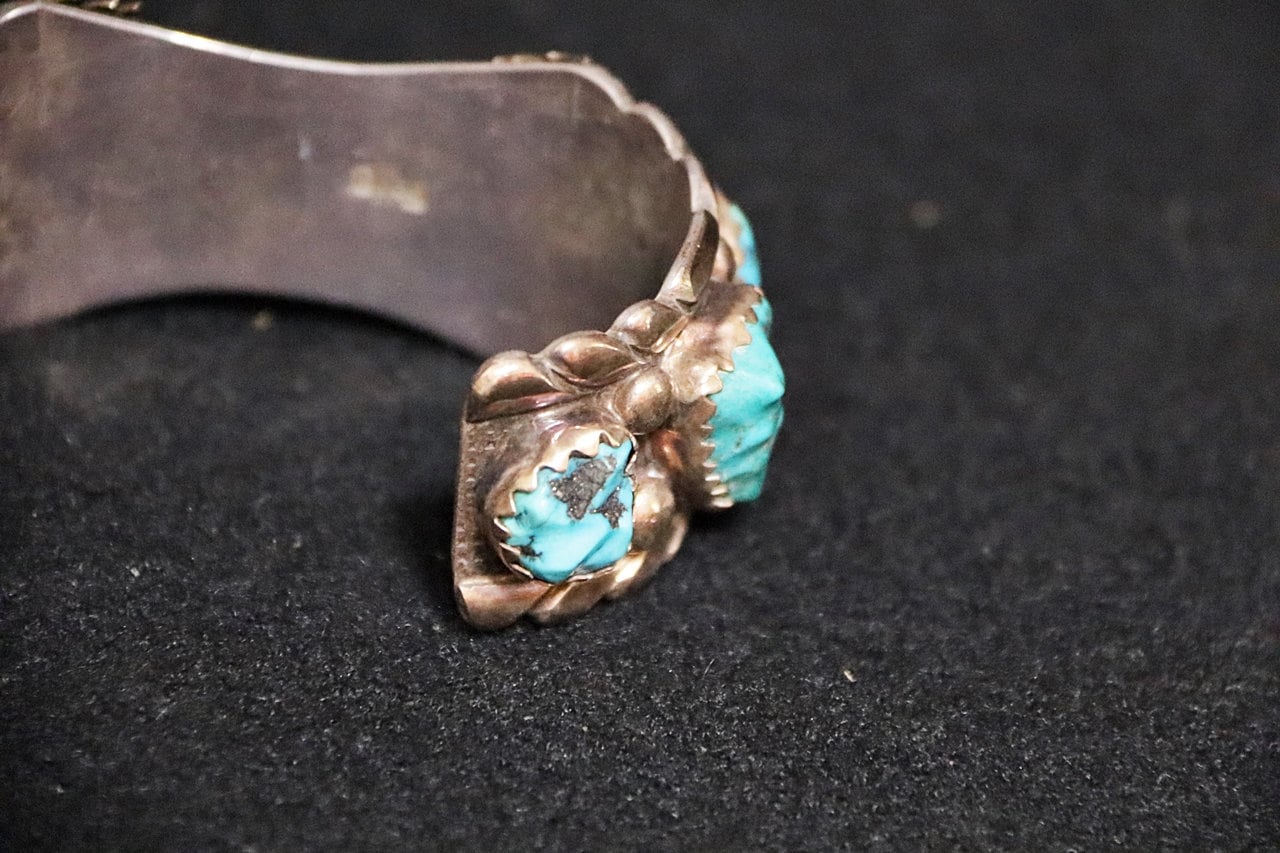 Vintage Heavy Native American Navajo Men's Watch Band Cuff - Etsy