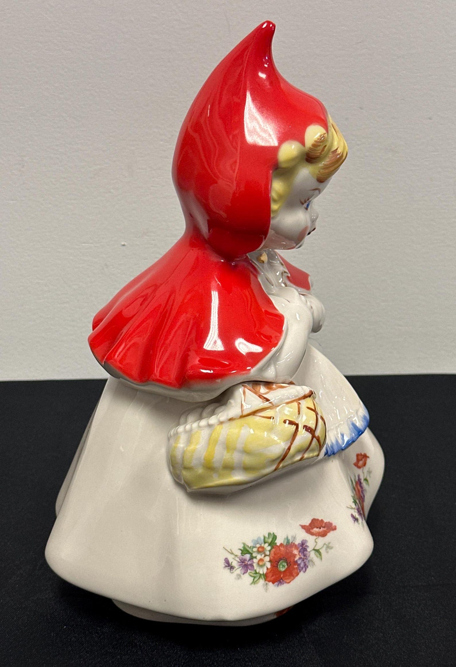 Vintage Little Red Riding Hood Cookie Jar - Etsy