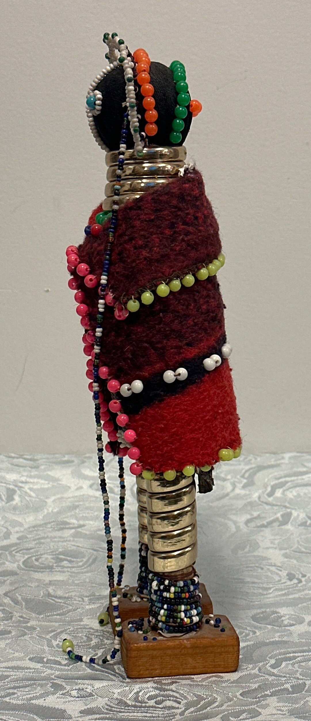 Folk Art 12 Inch Ndebele South African Beaded Tribal Doll - Etsy