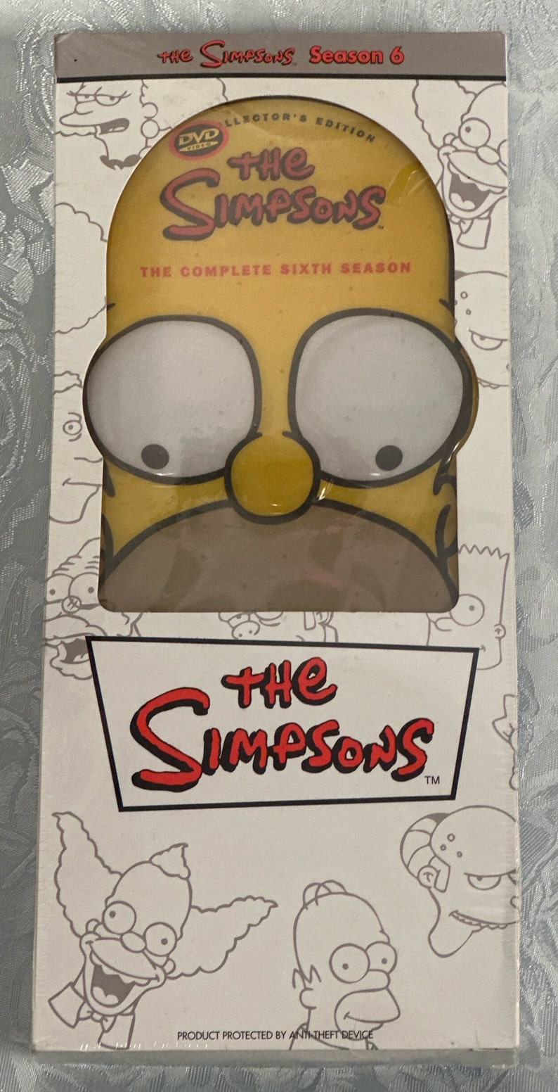 The Simpsons Complete Un Opened in Original Packaging Rare Season 6 DVD ...
