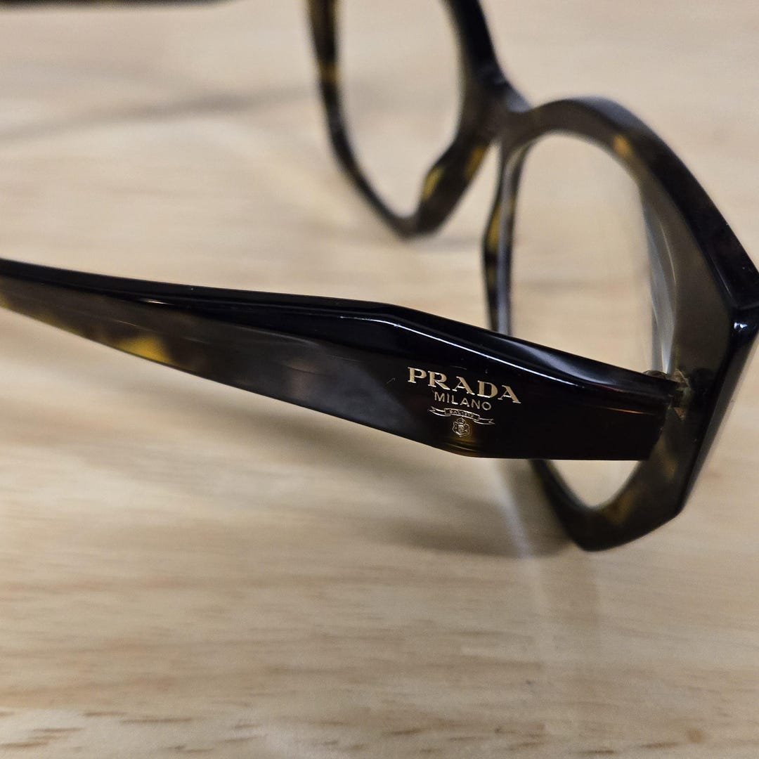 Prada Reading Glasses Tortoise Frames With Original Case VPR 18w 54017 ...