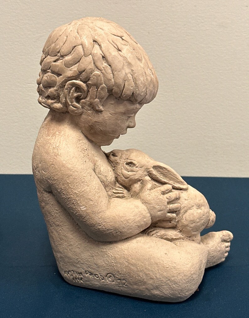 Vintage Sculpture From Austin Collection Titled playmates by Artist ...