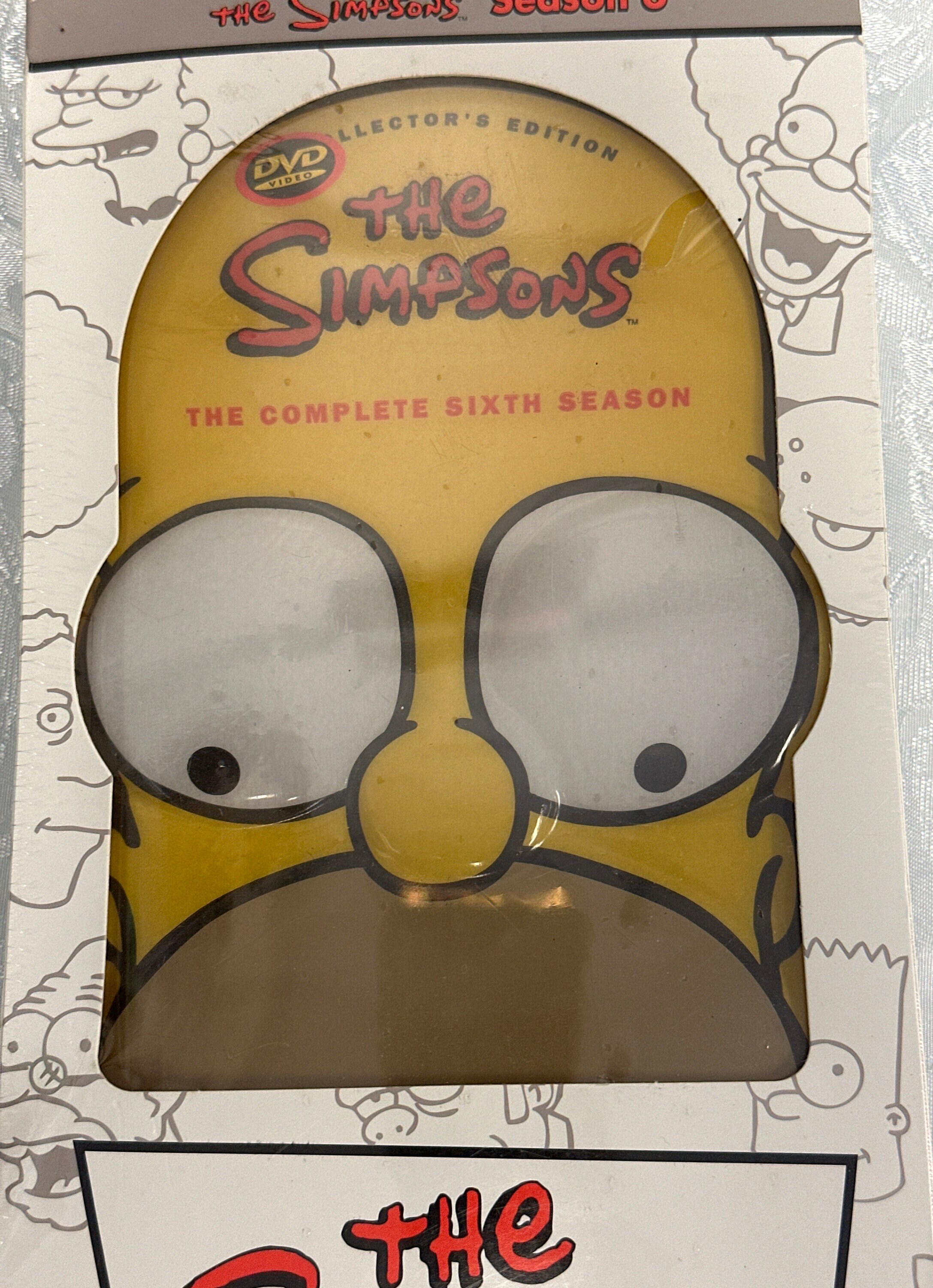 The Simpsons Complete Un Opened in Original Packaging Rare Season 6 DVD ...