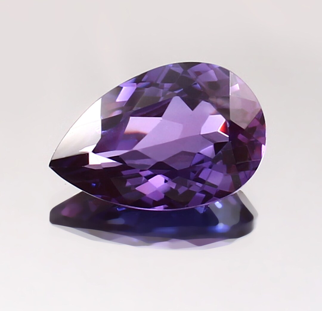 AAA Flawless Purple Pink Ceylon Taaffeite Sapphire Loose Pear Cut ...