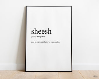 Bunmom Dictionary Definition Digital Print Gallery Wall | Etsy