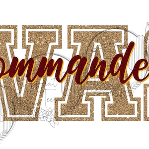Commanders Fan PNG & SVG - Etsy
